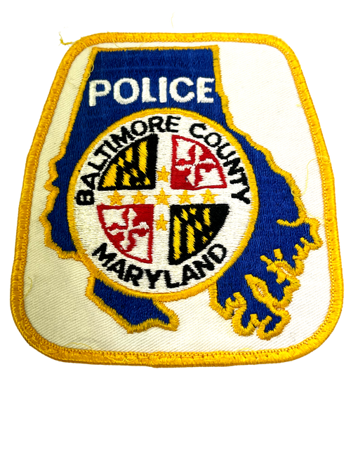 BALTIMORE COUNTY POLICE MD PATCH