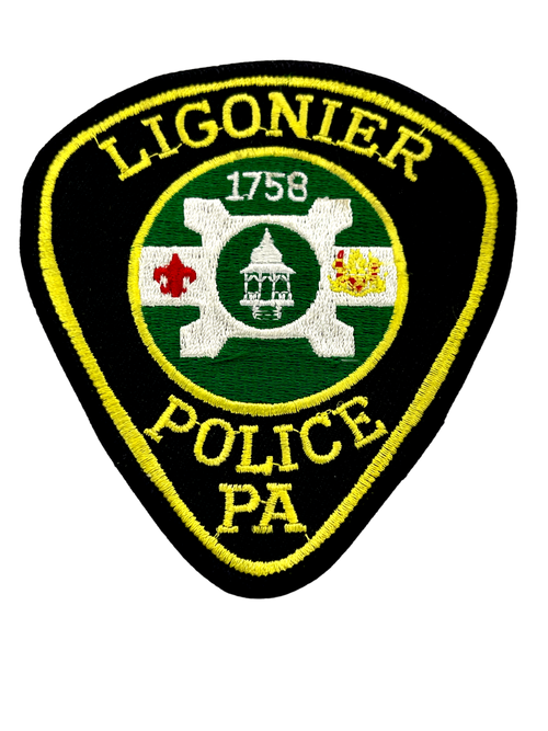 LIGONIER POLICE PA PATCH FREE SHIPPING!