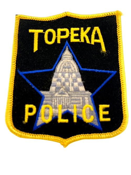 TOPEKA POLICE KS PATCH