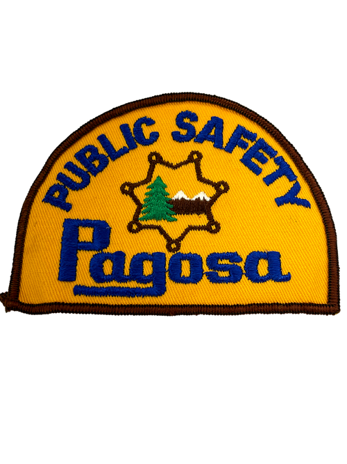 PAGOSA POLICE CO PATCH