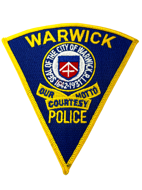 WARWICK POLICE RI PATCH