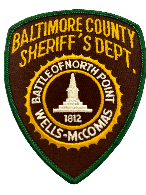 BALTIMORE COUNTY SHERIFF MD PATCH