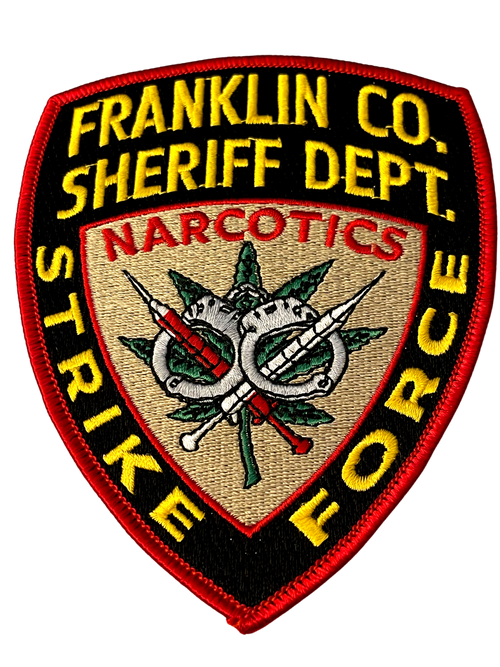 FRANKLIN COUNTY SHERIFF NY NARCOTICS STRIKE FORCE PATCH