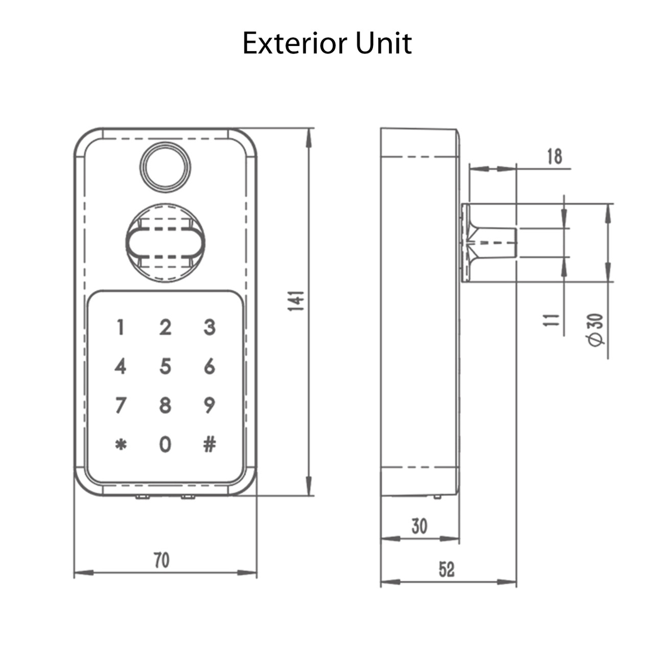 Digital Euro Cyclinder Control | EXL200