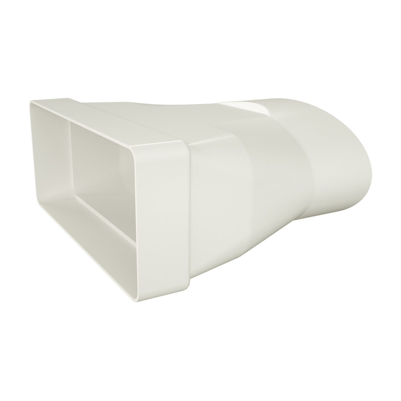 Deflecto Round To Rectangular Adaptor | 220x60mm | 200mm | PA2209