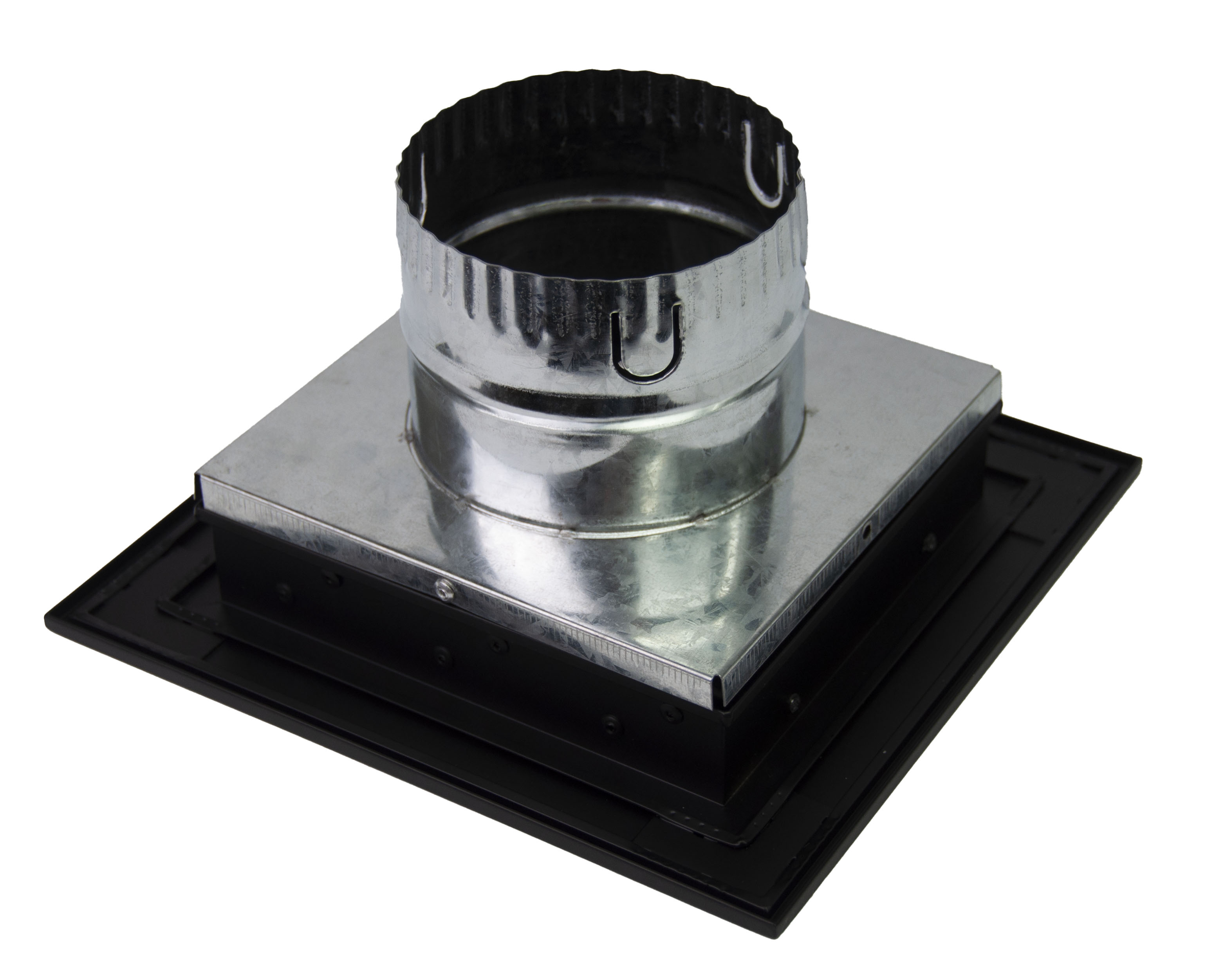 Deflecto Weatherproof Louvre Vent | Black | 150mm | AAV150B ...