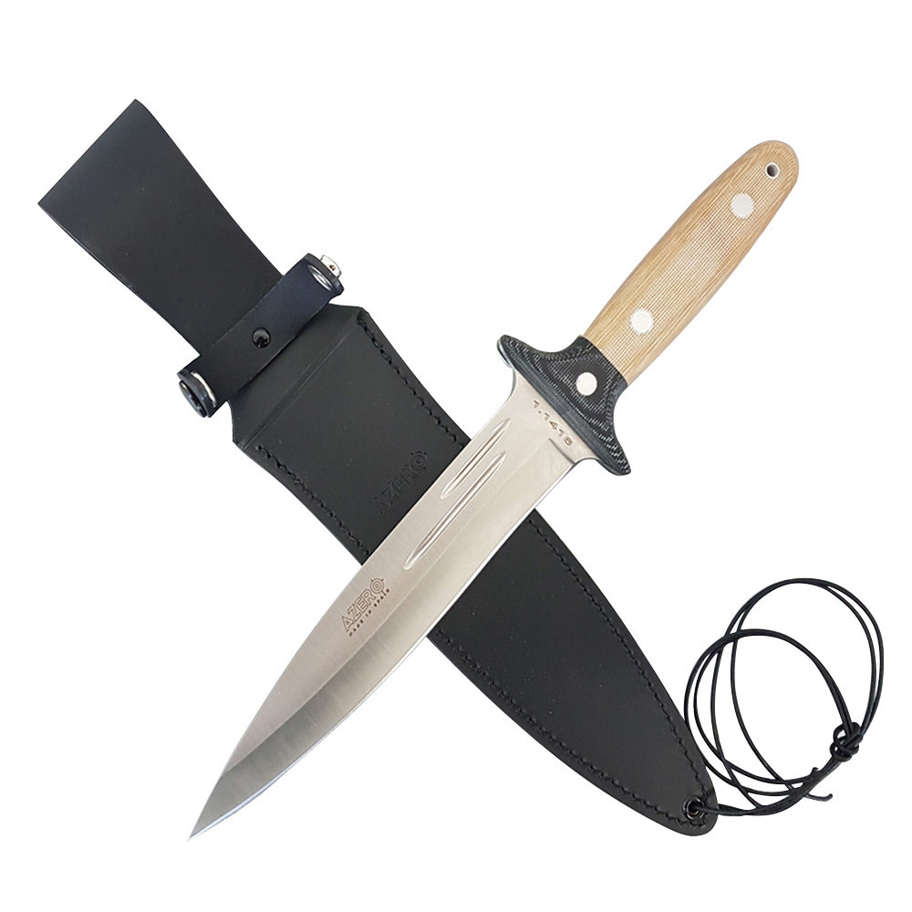 Azero Full Tang Pig Sticker Hunting Knife | Outdoors Warehouse
