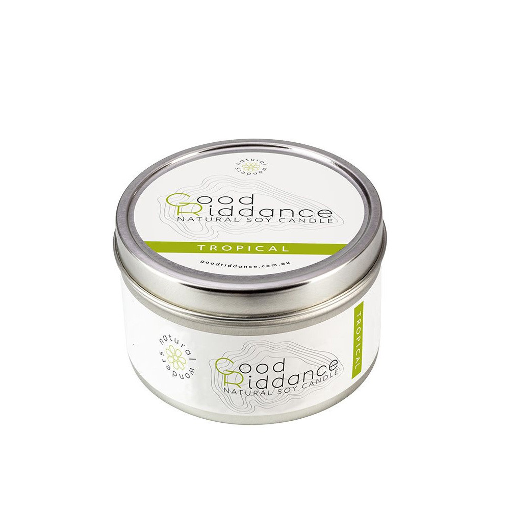 Good Riddance 40hr Native Oils Tropical Insect Repellent Candle ...