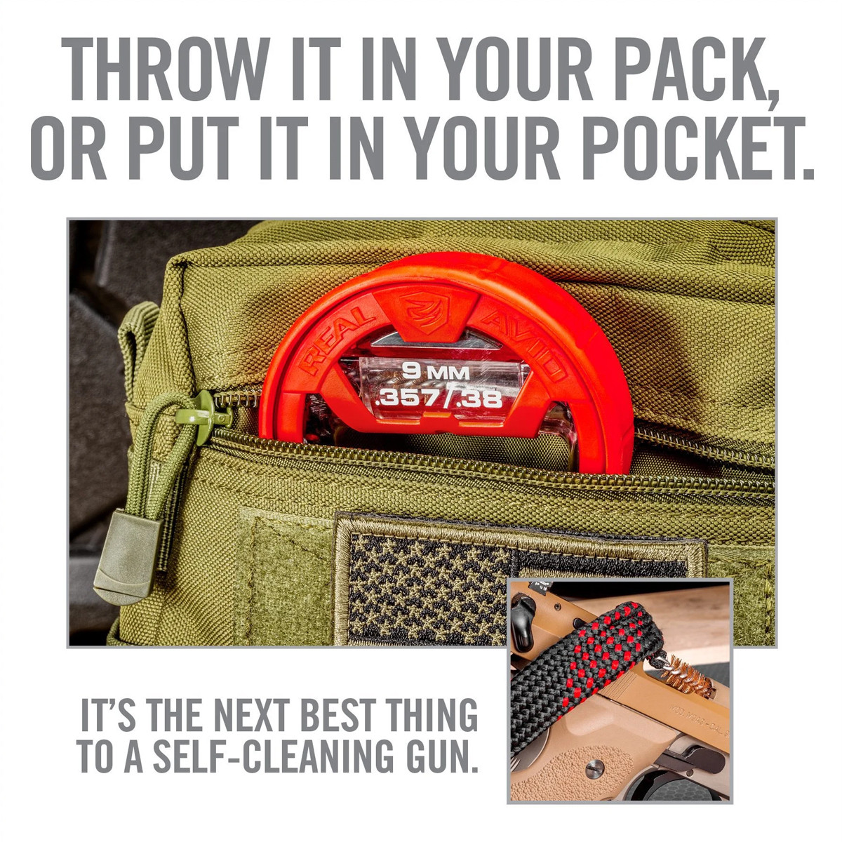 Bore Boss Pull Through Bore Cleaner | Outdoors Warehouse