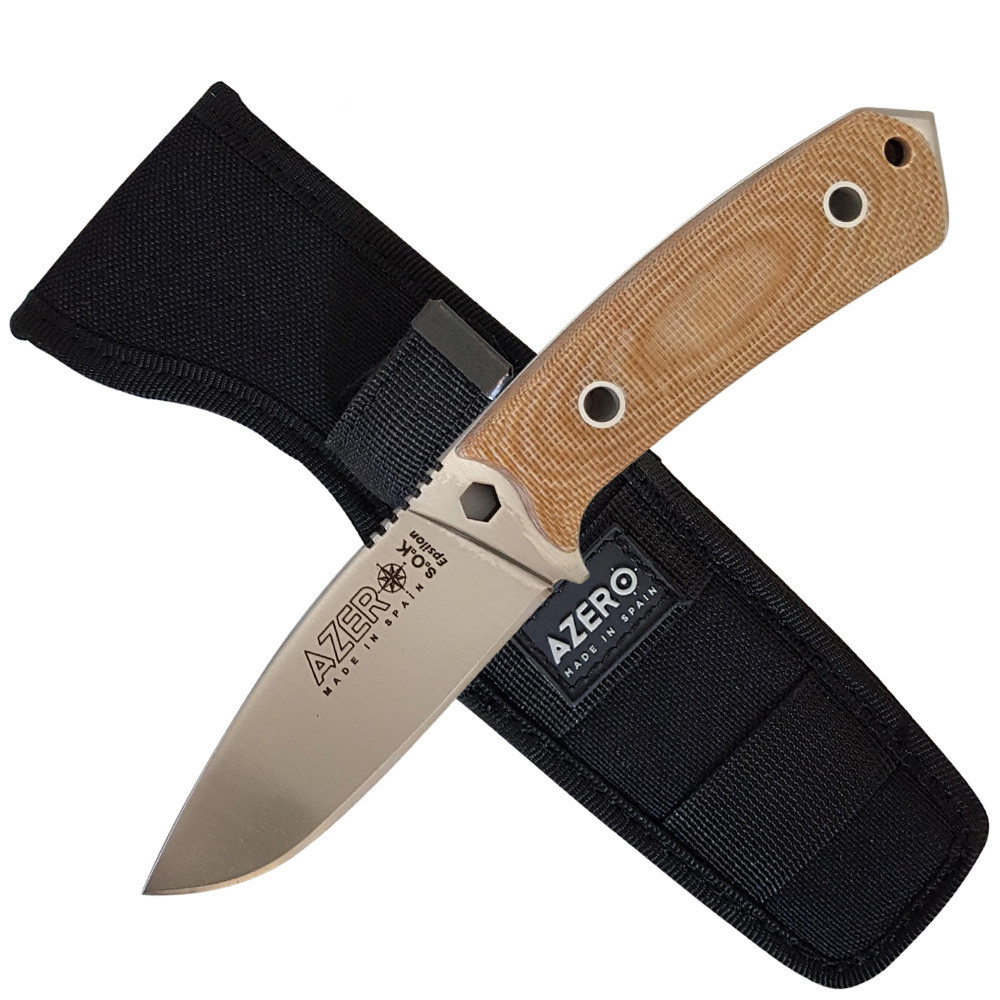 Azero Micarta Knife 190mm | Outdoors Warehouse