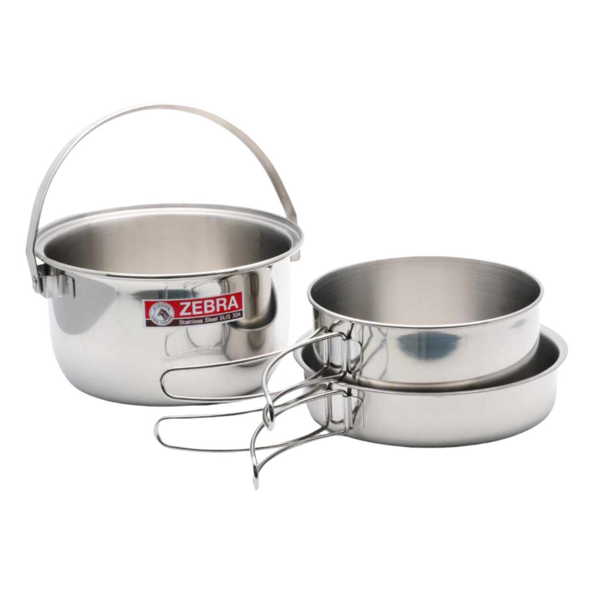 Zebra Three Piece Camp Cooking Set | Outdoors Warehouse