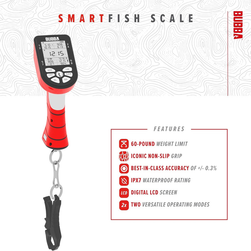 Bubba Smart Fishing Scales