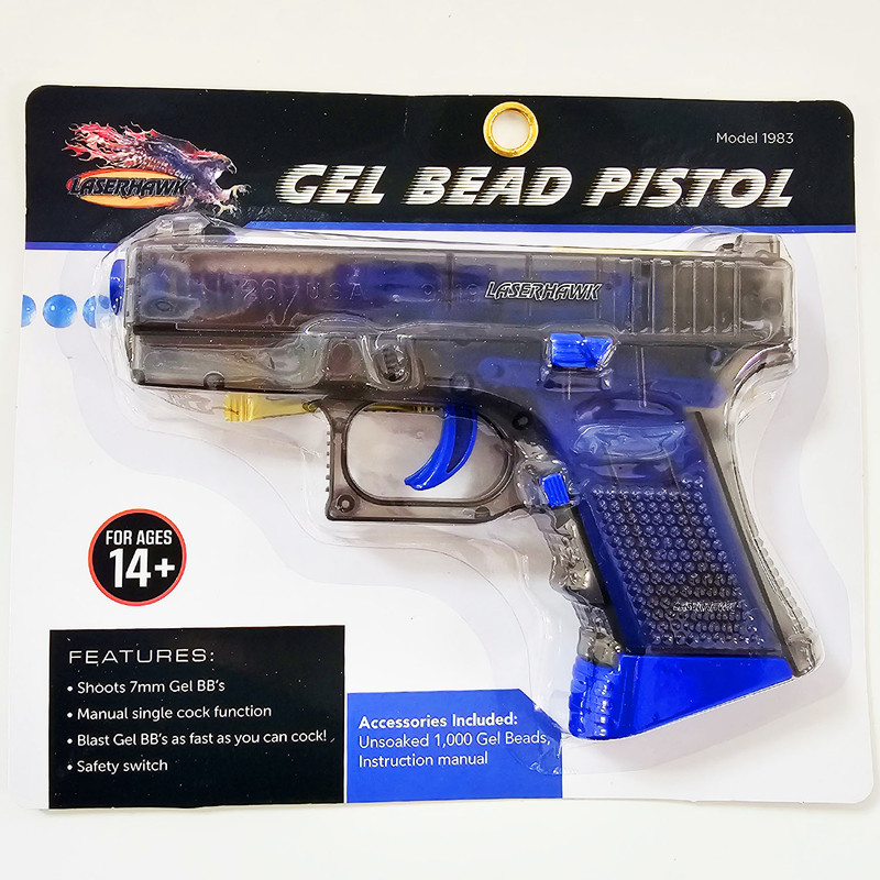 Laserhawk Blue Pistol Gel Blaster | Outdoors Warehouse