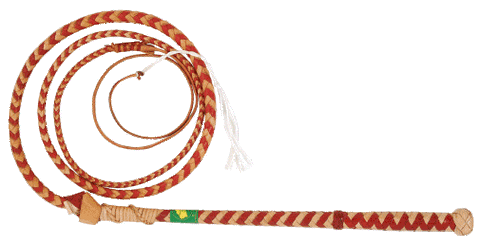 Nemeth Kangaroo Hide "Waratah" Stock Whip | Outdoors Warehouse