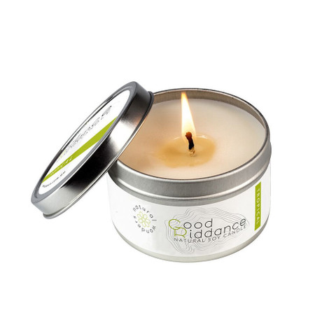 Good Riddance 40hr Native Oils Tropical Insect Repellent Candle ...