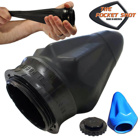 Pocket Shot High Speed Pellet Shooter - Black | Outdoors Warehouse