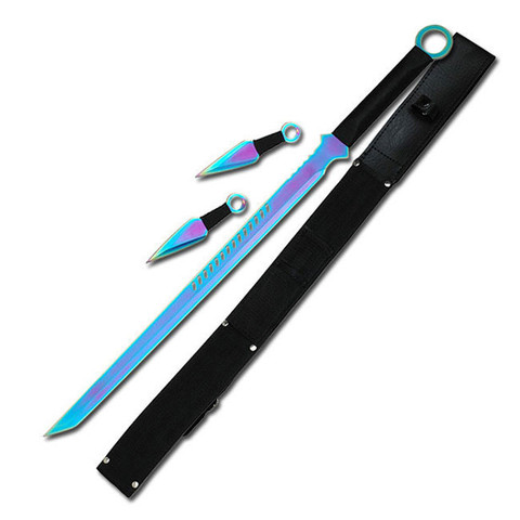 Rainbow Sword & Throwing Knives Combo | Outdoors Warehouse