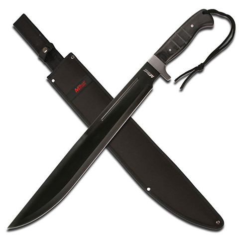 MTech USA Black Pakkawood Machete | Outdoors Warehouse