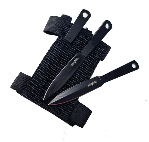 Perfect Point Short Range Throwing Knives 3 Pack | Outdoors Warehouse