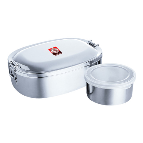 Zebra Stainless Steel Lunch Box | Outdoors Warehouse