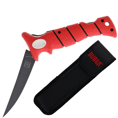 Bubba 5" Tapered Flex Folding Fillet Knife | Outdoors Warehouse