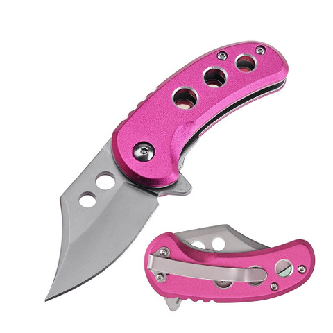 MTech Small Fat Pocket Knife - Pink