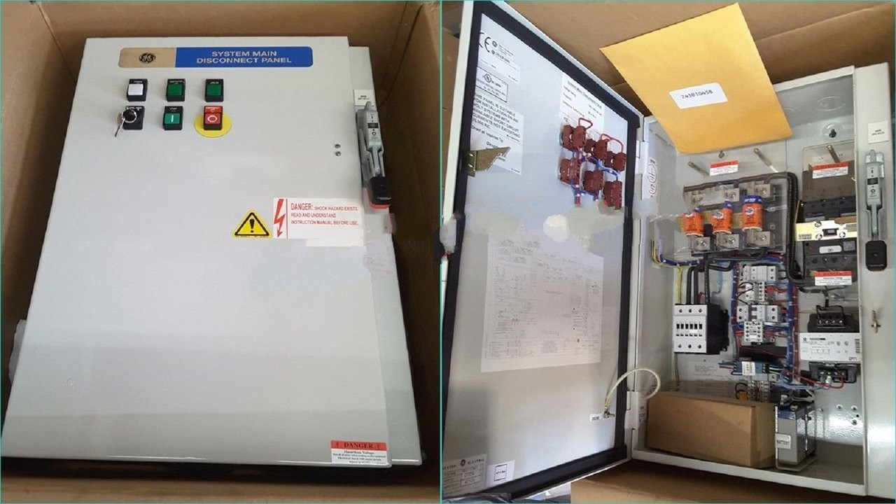 Buy - G.E. Cr243B10458 Main System Disconnect Panel, 400-480V, 50/60Hz ...