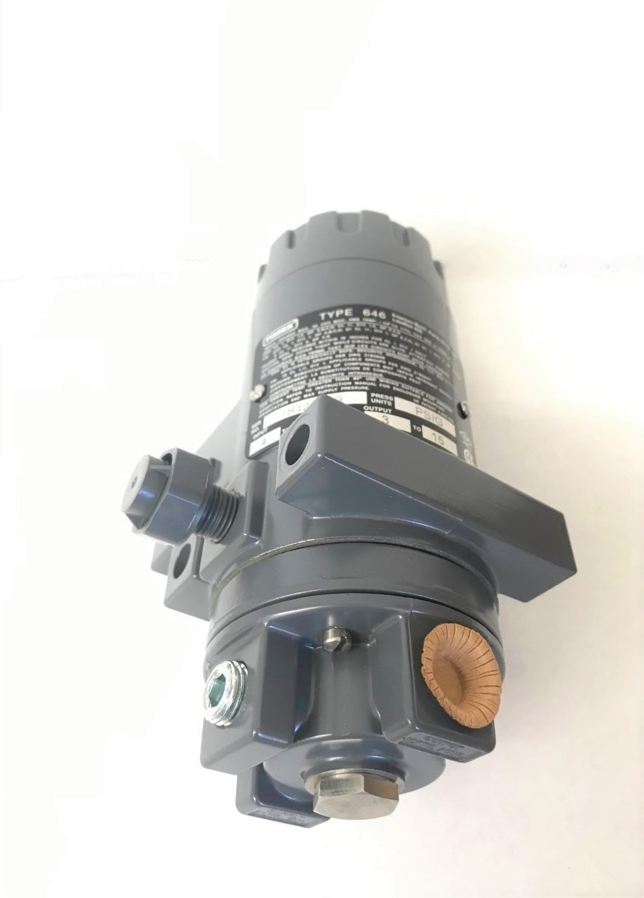Buy - Fisher 646 Electro Pneumatic Transducer Type 646 with mounting ...