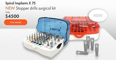 Dental Implants Compatible Mis/Adin/Alphabio - Msdi Drill Kit + 75 ...