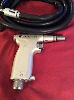 Zimmer Hall 5067-04 Series 4 Trauma Drill With Hose/Sterilization Tray ...