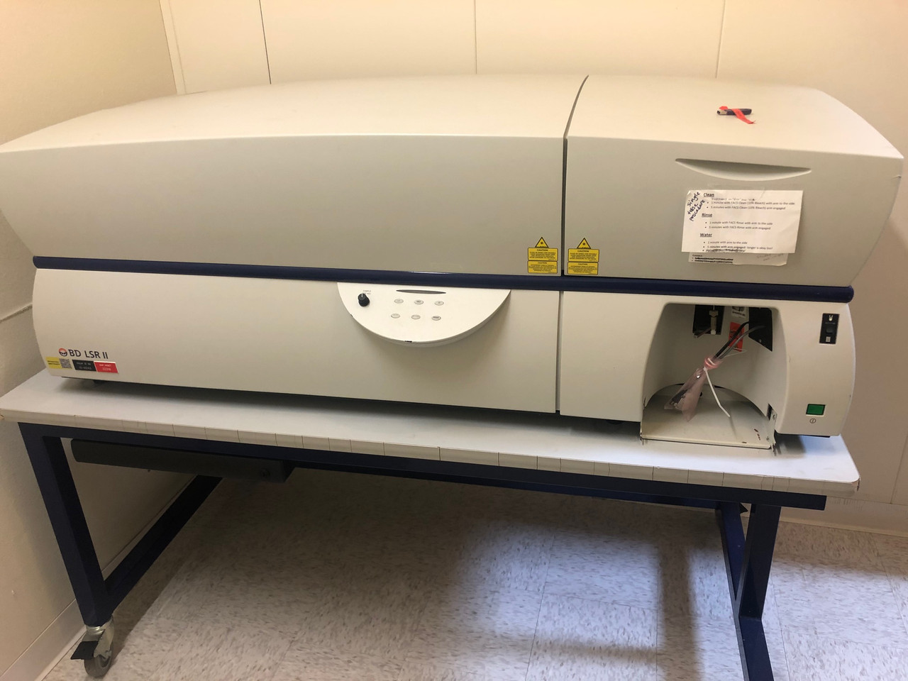 BD LSR II 12 COLOR SYSTEM (3 LASERS 405,488,633) w/HTS