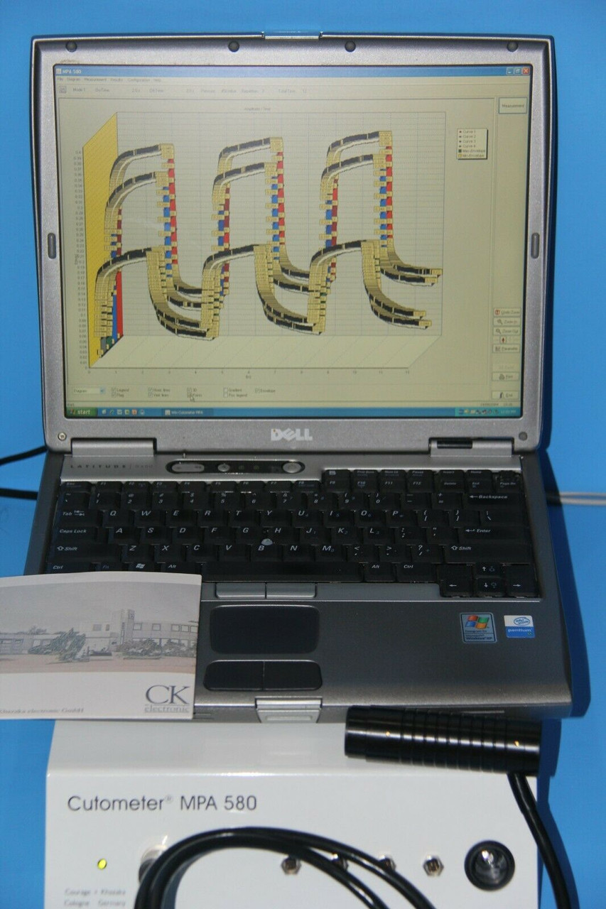 CUTOMETER MPA 580 COURAGE + KHAZAKA SKIN ELASTICITY MEASUREMENTS TESTER ...
