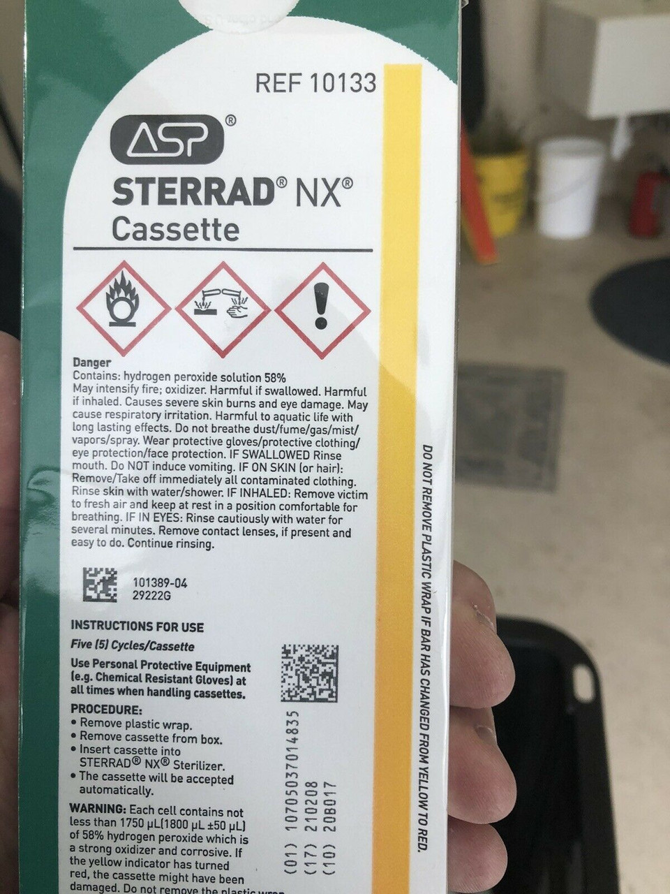ASP STERRAD NX CASSETTE REF 10133 - SPW Industrial