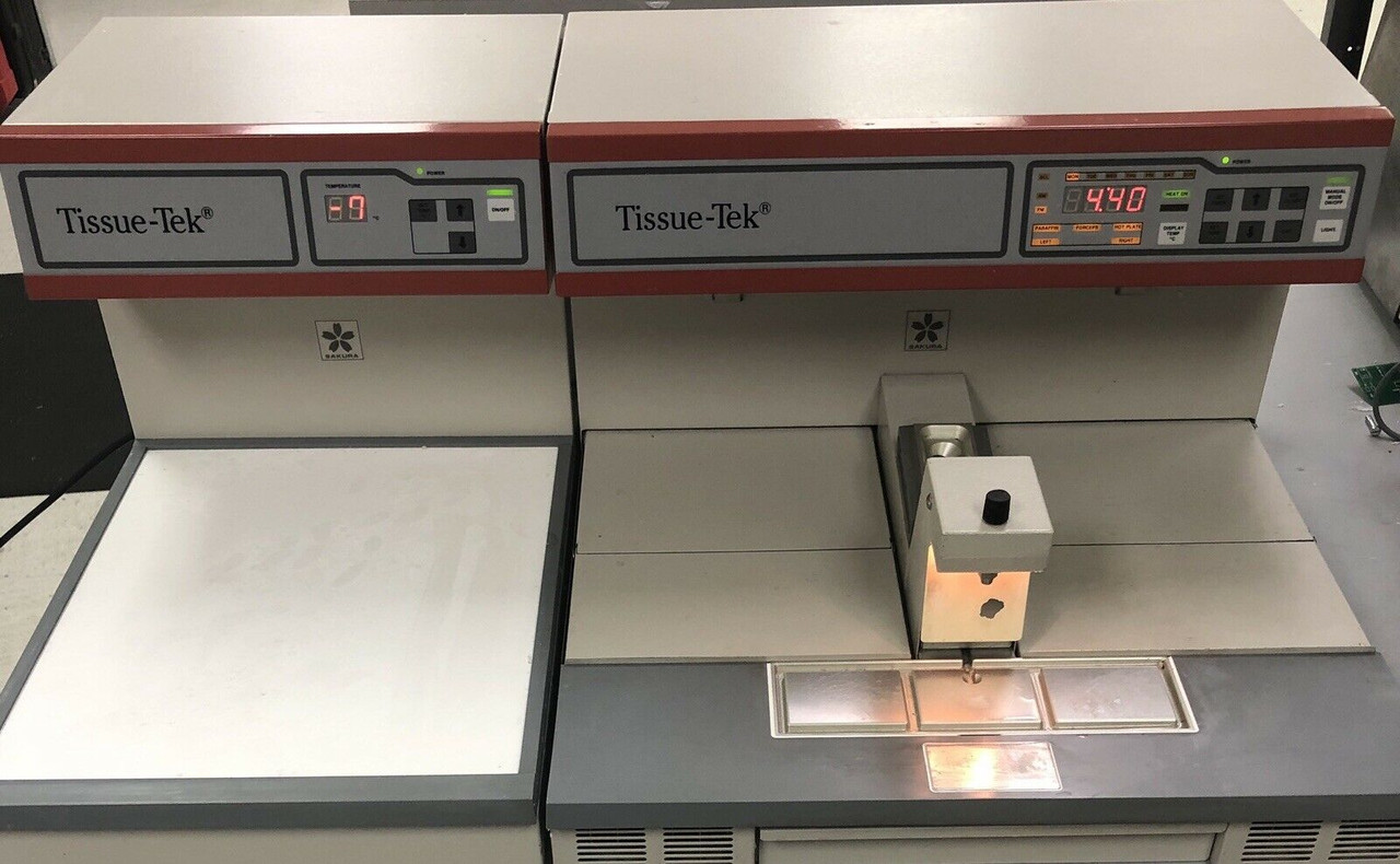 Sakura Tissue Tek 4 Embedding Center w cold plate Complete trained tech - SPW Industrial