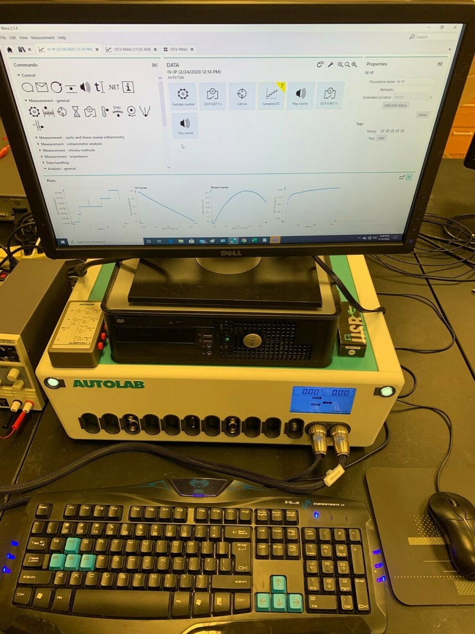Metrohm Autolab Potentiostat Electrochemical Tester, PGSTAT302N - SPW ...