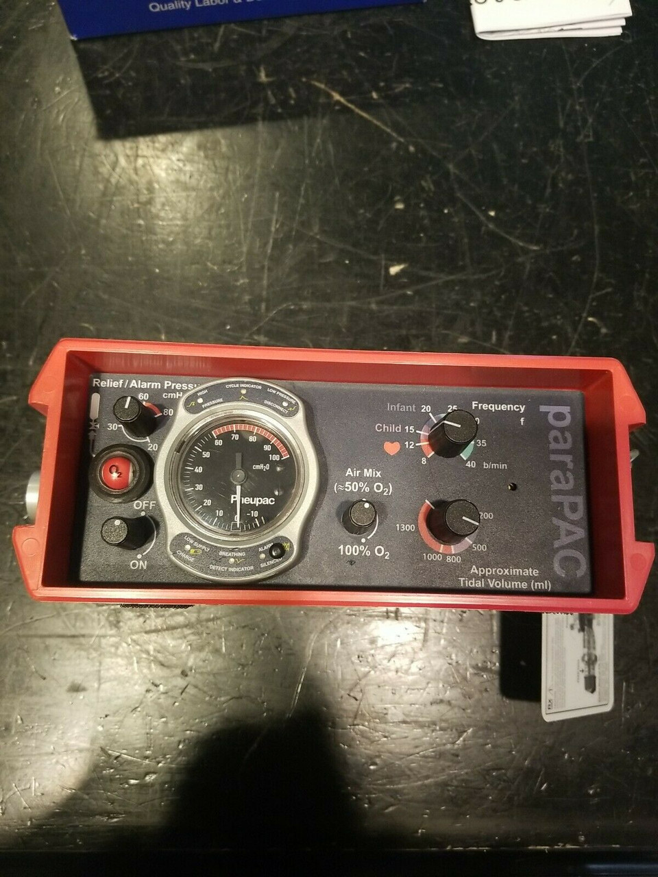 Smiths Medical Parapac Model 200d Ventilator - SPW Industrial