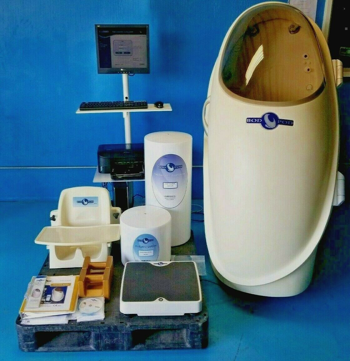 Cosmed 2007A Bod Pod Composition Chamber Tracking System w/ Pediatric ...