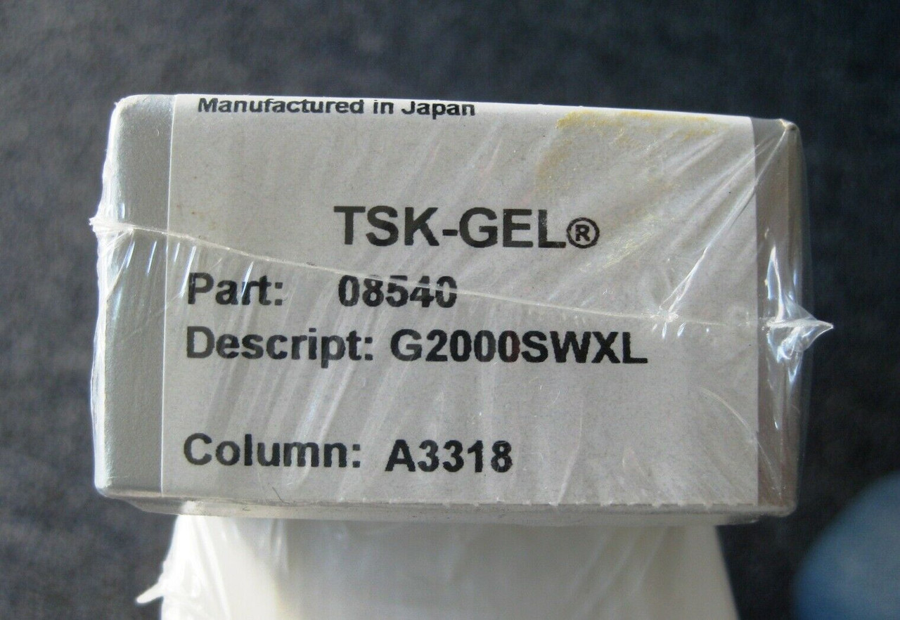NEW SEALED Tosoh TSKgel G2000SWXL Column 5um 7.8 x 150 mm TSK-GEL 08540 ...