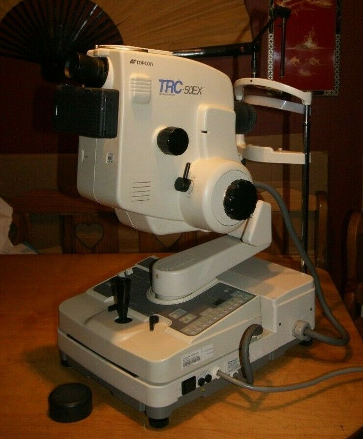 TOPCON TRC-50EX MYDRIATIC FUNDUS RETINAL CAMERA - SPW Industrial