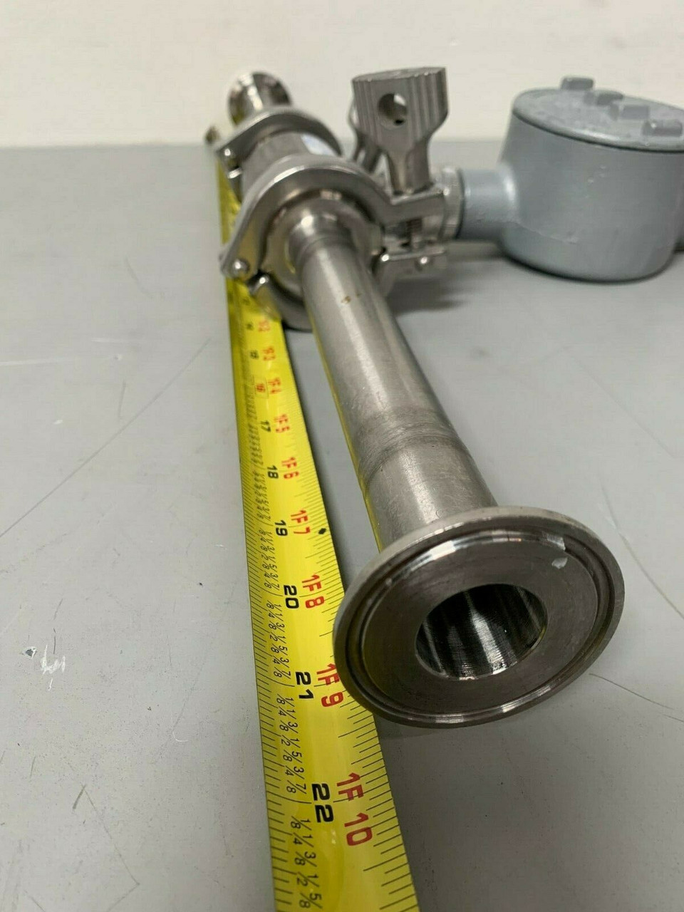 Sponsler SP714 Explosion Proof Amplifier w/ 21" Turbine Flow Meter ...