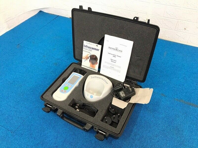 Infrascan Inc. Infrascanner 2000 Hematoma Brain Scanner W/ Hard Case ...