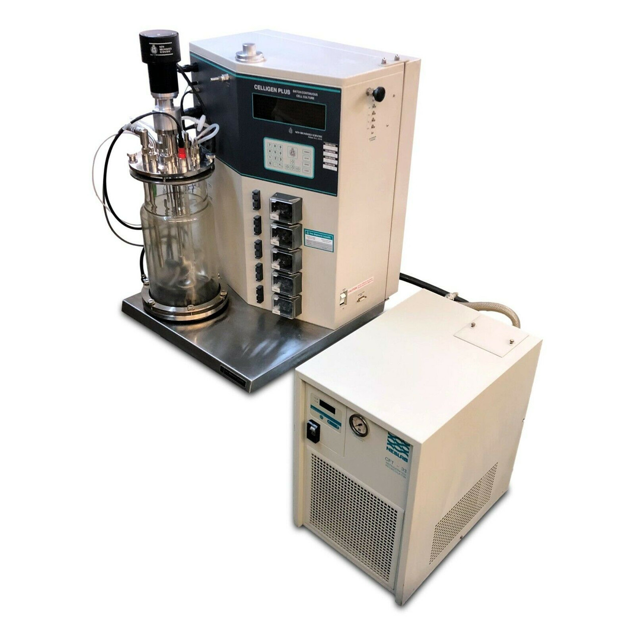 New Brunswick Celligen Plus 10 Liter Cell Culture Fermentor Bioreactor ...