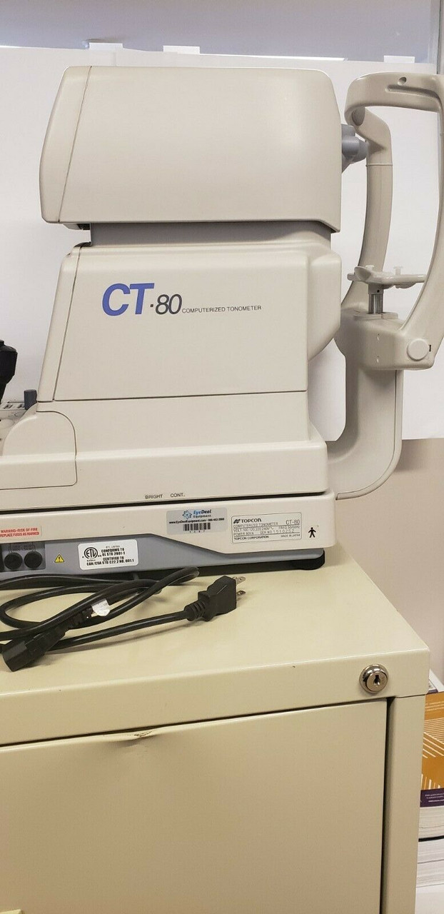 Topcon Ct80 Non Contact Tonometer Nct Used