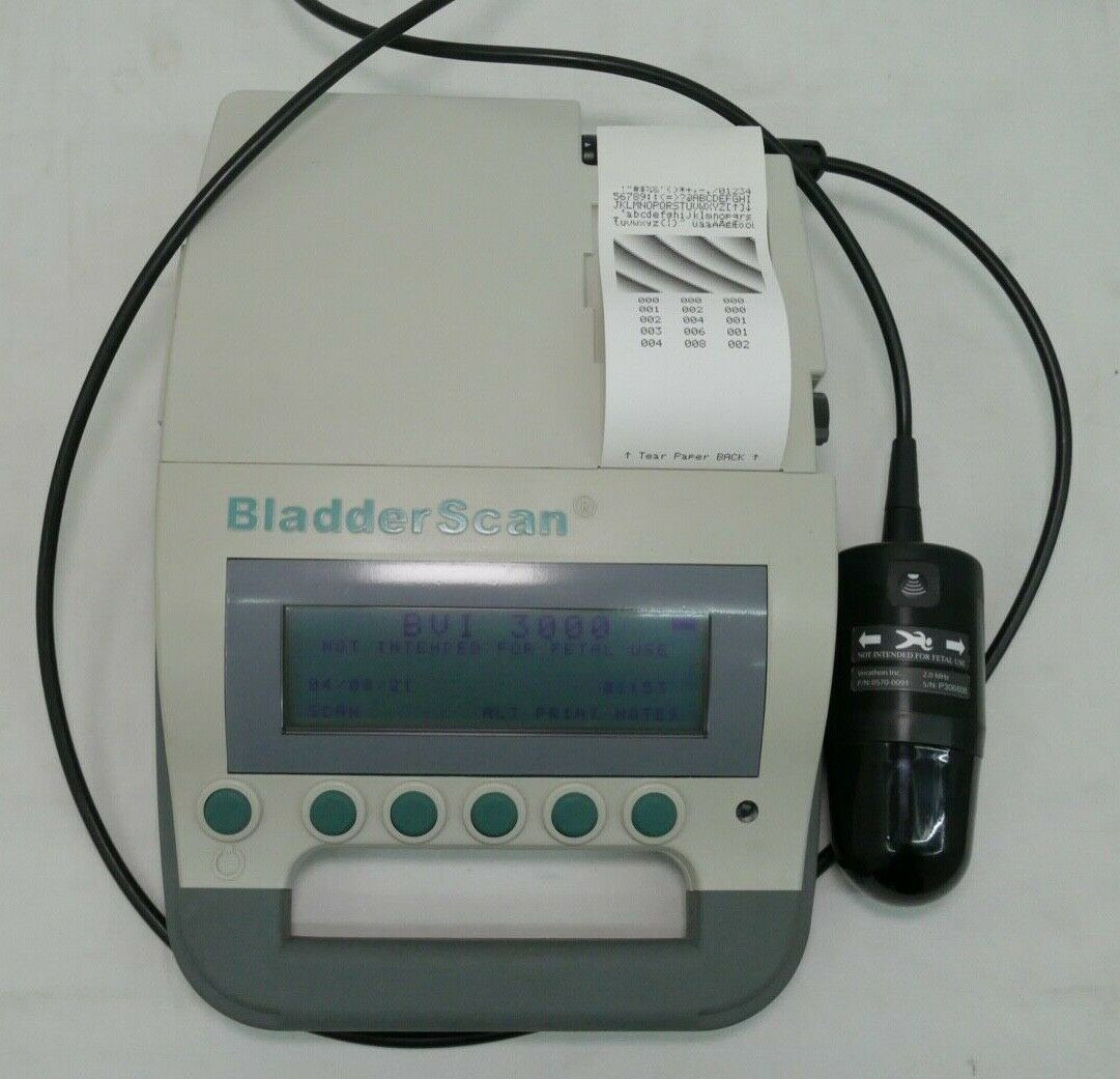 Verathon Bladderscan Bvi 3000 0570-0090 Bladder Scanner Urology (W ...