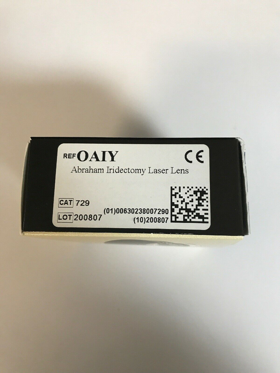 Oaiy Ocular Abraham Iridectomy Yag Laser Lens. New With Case.