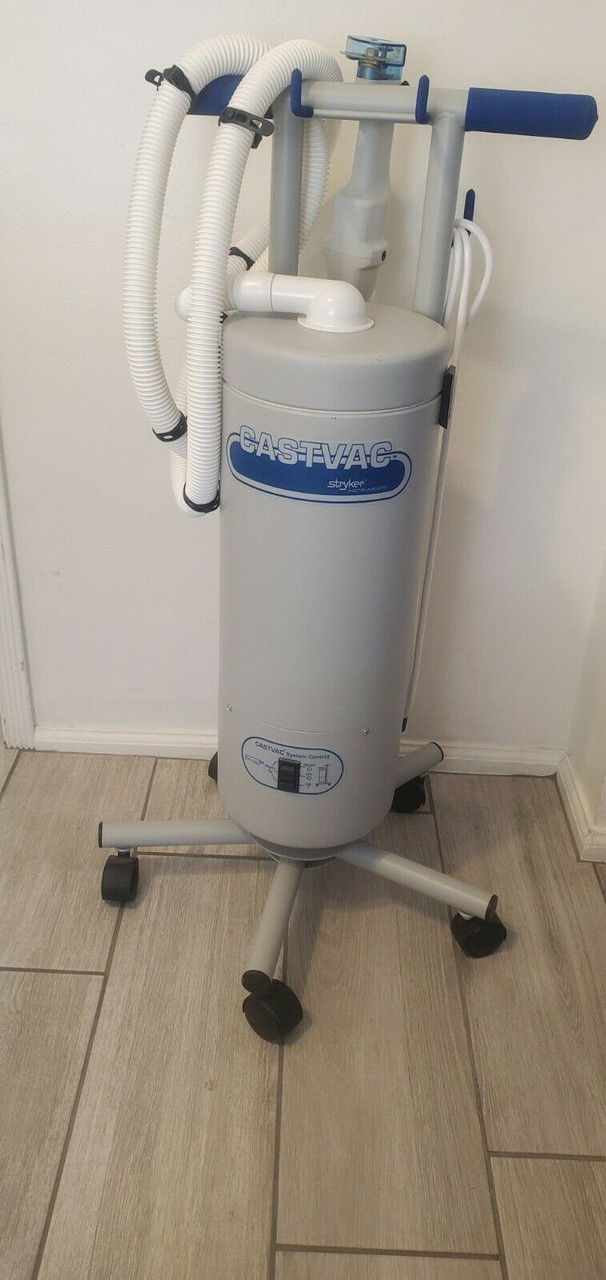 Stryker 986 Castvac Vacuum Cast Plaster Removal Cutter W/ Mobile Stand ...