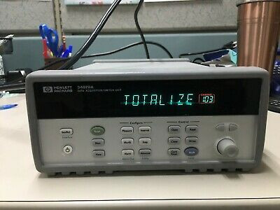 Agilent Hp 34970A Data Acquisition Switch Unit