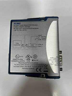 National Instruments Ni-9862 Ni-Xnet Cdaq Can Interface Module