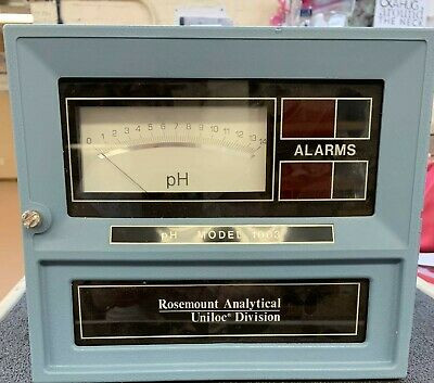 Rosemount Model 1003 Ph Analyzer