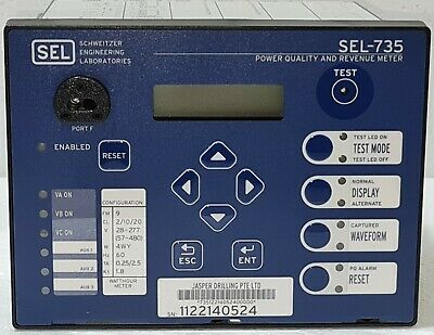 Sel-735 Power Quality And Revenue Meter P/N:0735Hx00944Cxxxxxx16102Xx #2